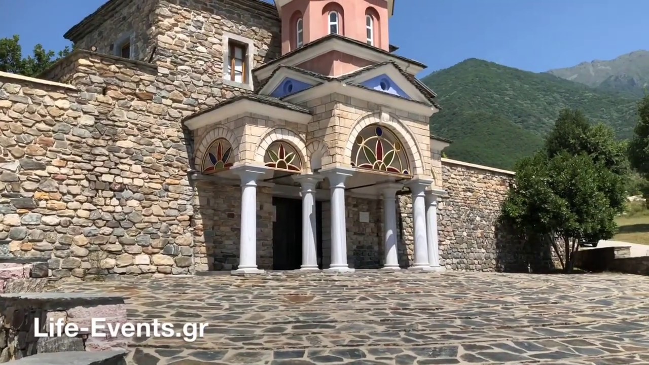 Ιερά Μονή Τιμίου Προδρόμου στο Ακριτοχώρι Σερρών - YouTube