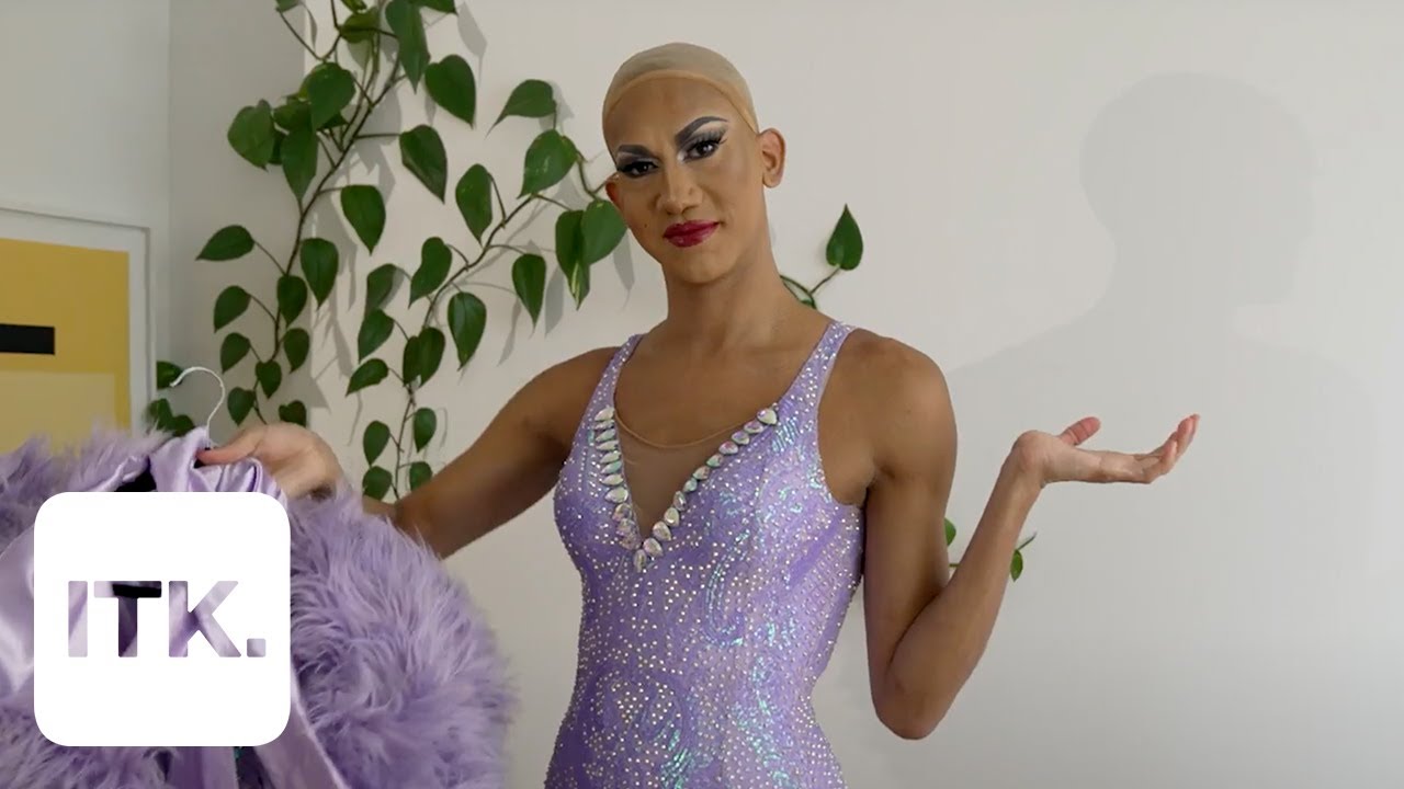 Here's how drag queen Lexington Banks starts her day - YouTube