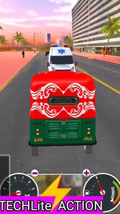 tuk tuk auto run mAx action|| pro Delhi run hyper mode fast game live ...