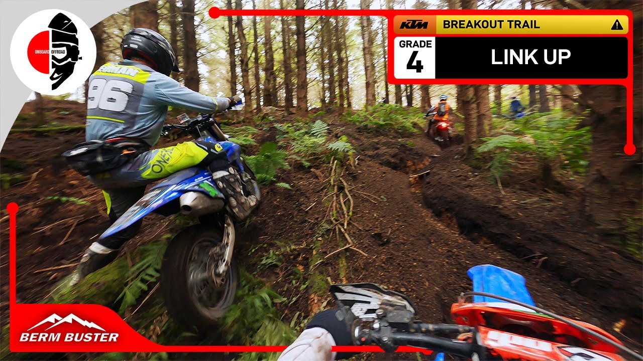 Berm Buster | KTM Loop 🟠 BREAKOUT TRAIL ⚠️ Link Up (Grade 4) - YouTube