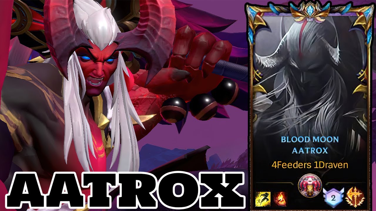 WILD RIFT AATROX GAMEPLAY - NEW CHAMPION RANK CHALLENGER - YouTube