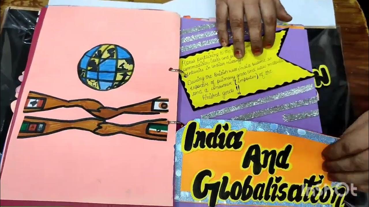 project file on"Globalisation "of political science class 12#support # ...