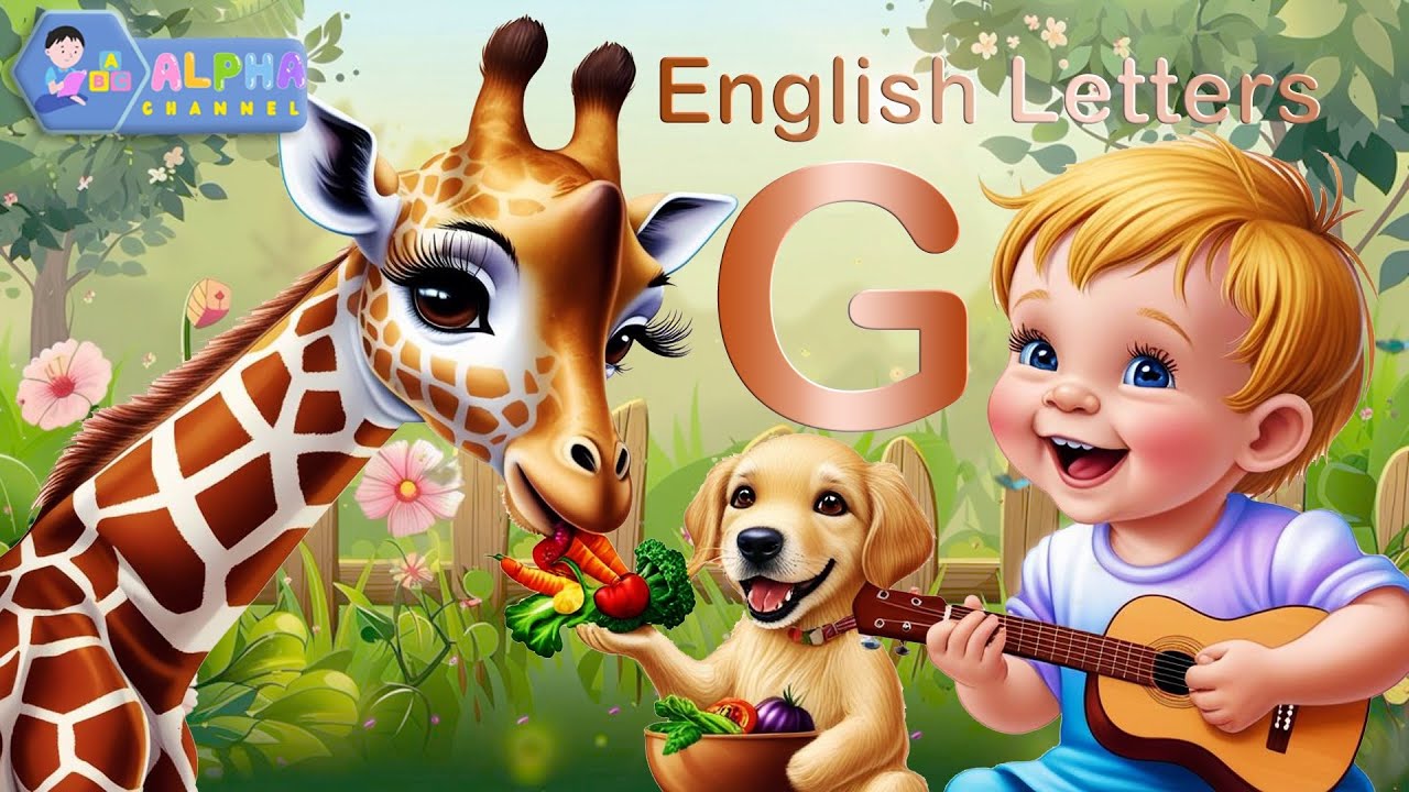 Learn Letter G + ABC Song | Examples & Writing for Kids - YouTube