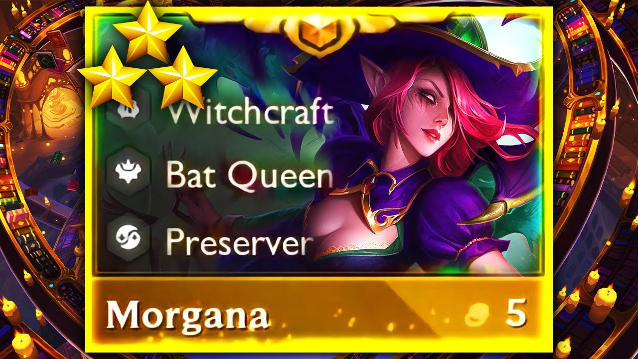 3 LEVEL (5 COST) ''MORGANA'' CARRY !!! SET 12'NİN İLK 5 COSTLUK 3 ...