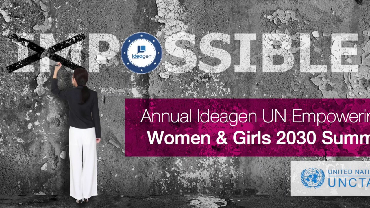 Ideagen UN Empowering Women and Girls 2030 Summit - YouTube