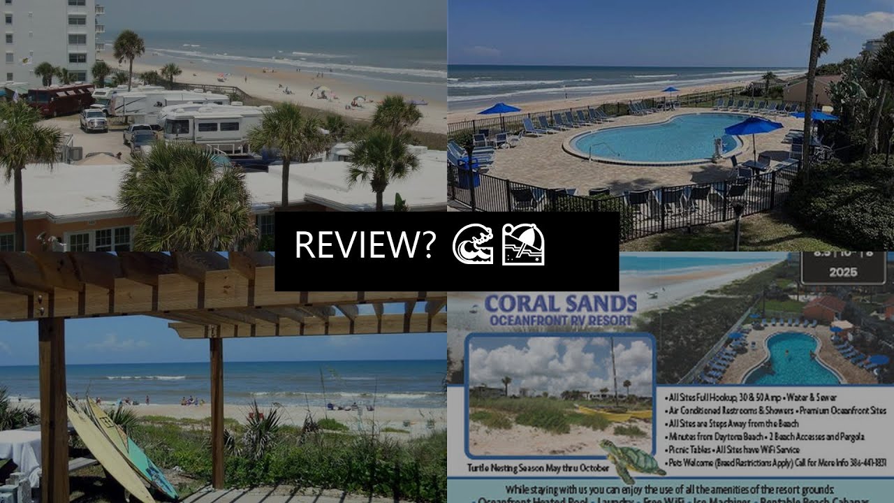 coral sands oceanfront resort ormond beach hotels florida - YouTube