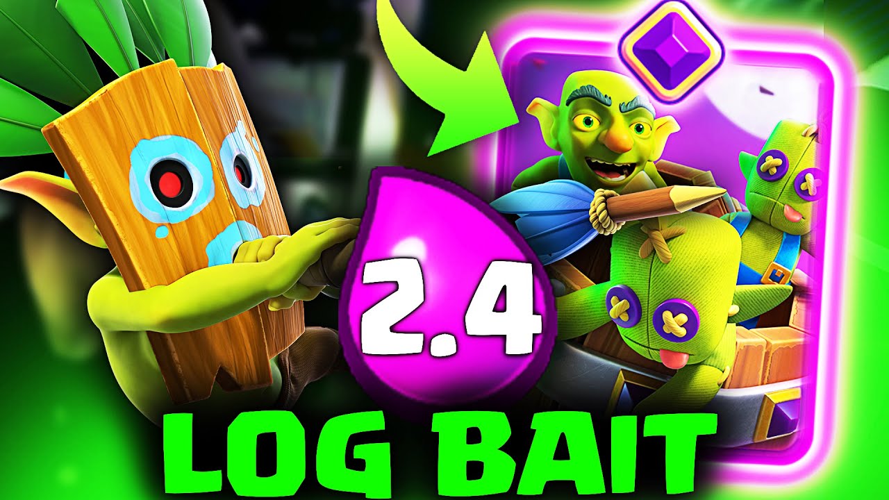 😱El MEJOR MAZO *LOG BAIT 2.4 BARRIL EVO* CLASH ROYALE... - YouTube