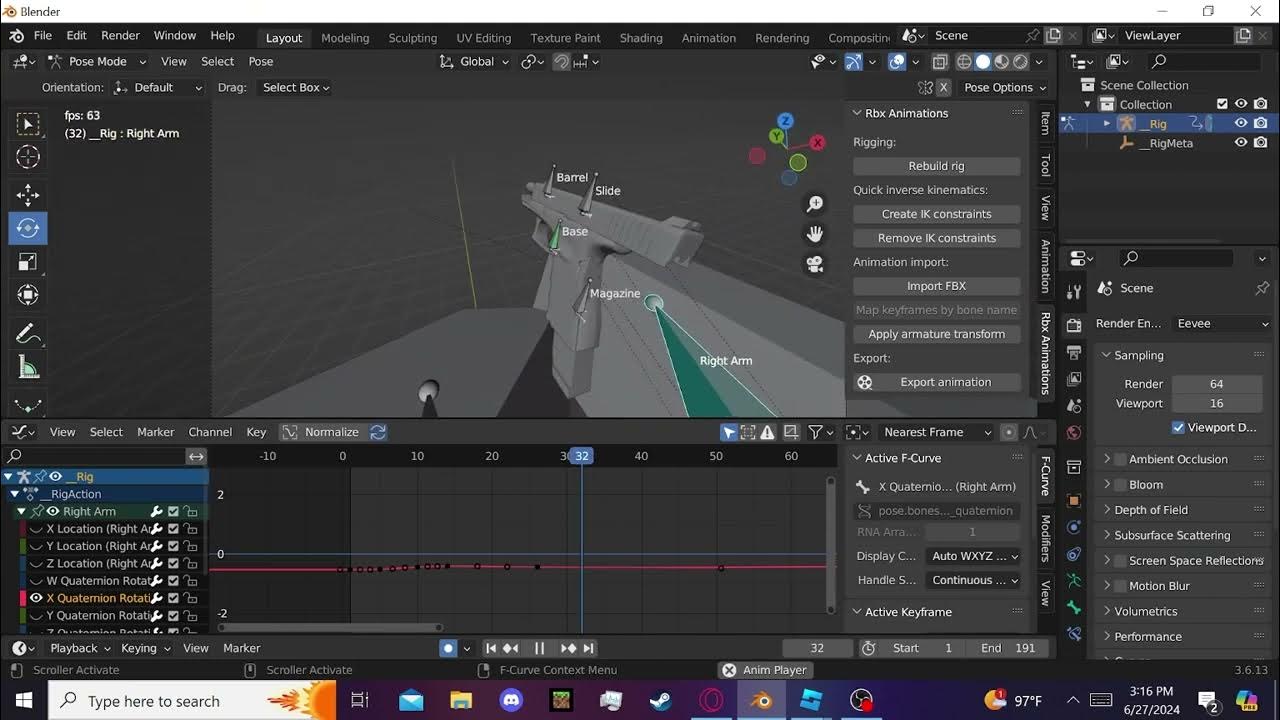 Viewmodel Reload Attempt (Blender Roblox Animation) - YouTube