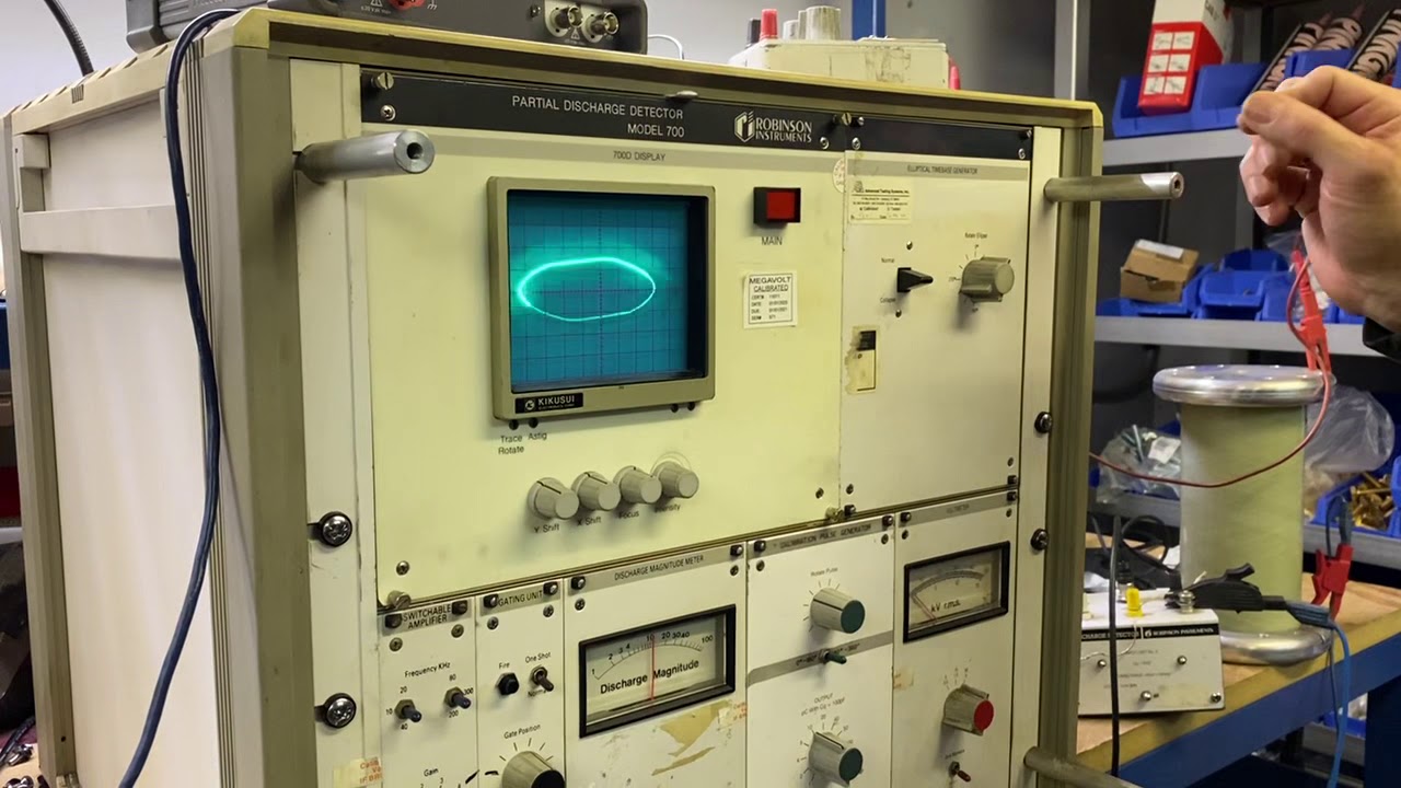 Robinson type 700 PD detector repair and test - YouTube