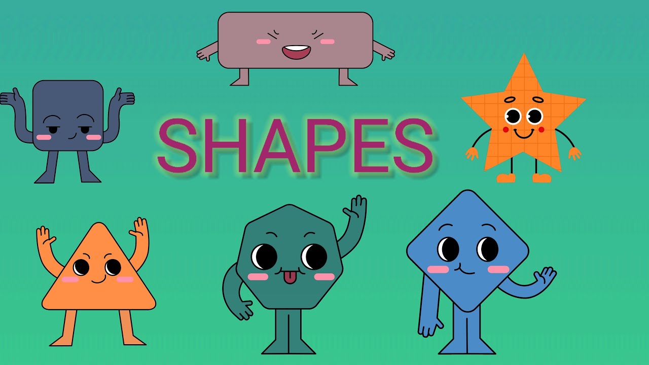 Learn Shapes for kids| Geometric shapes| Clever Kiddie - - YouTube