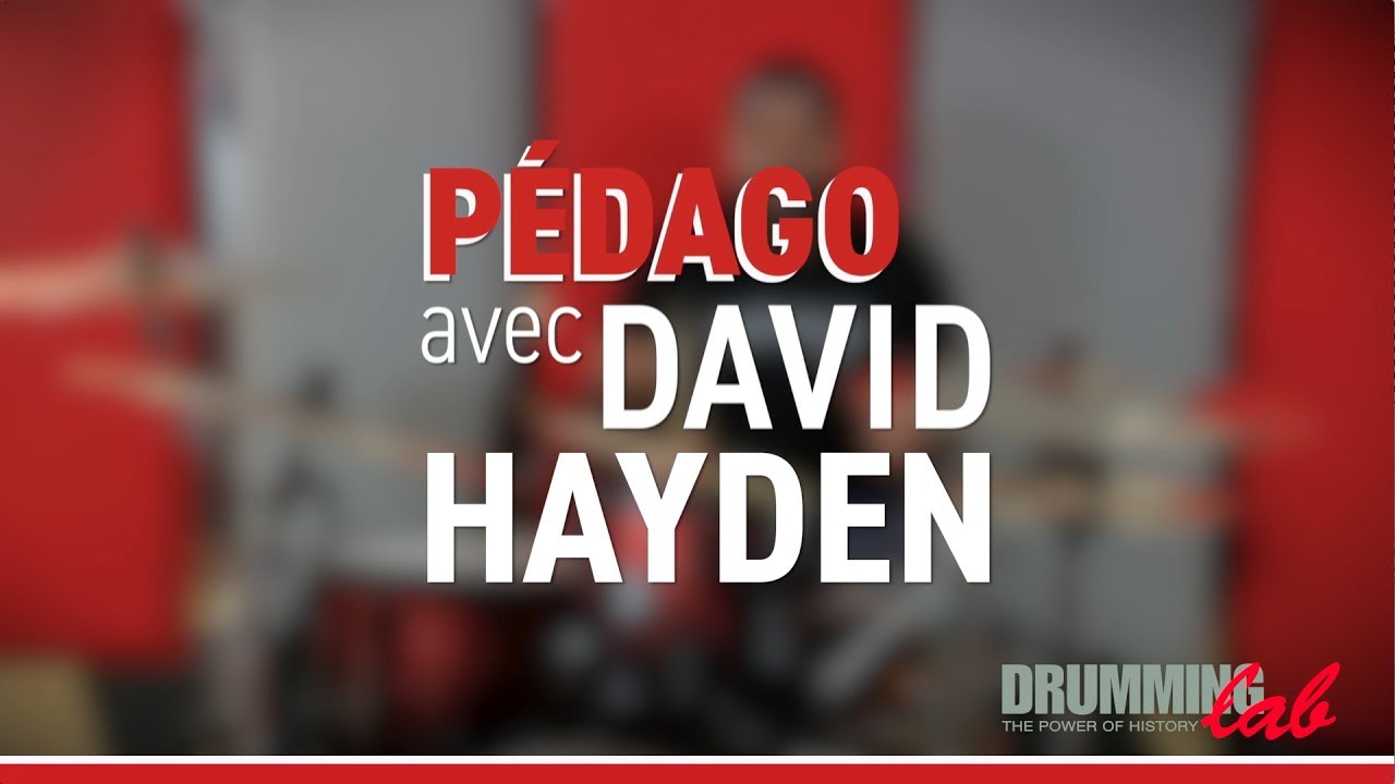 SABIAN - PEDAGO BATTERIE avec DAVID HAYDEN ! (vidéo de la Boite Noire ...
