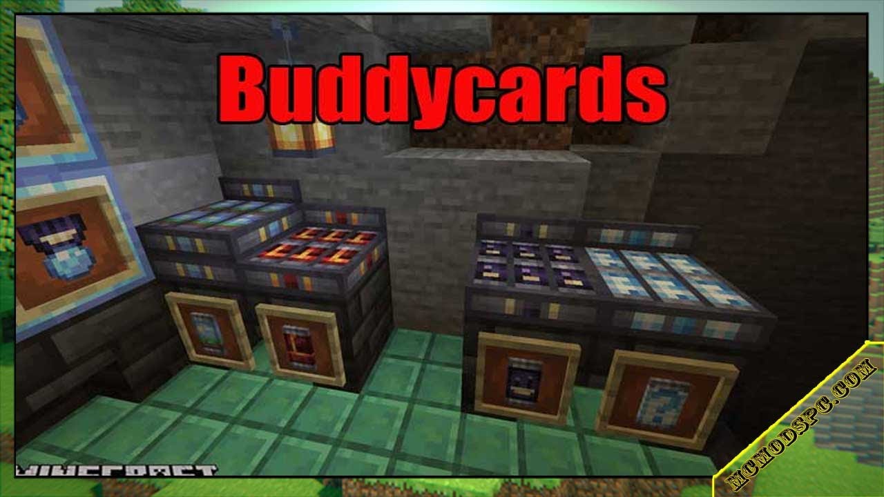 Buddycards Mod 1.18.1 & How To Download and Install for Minecraft - YouTube