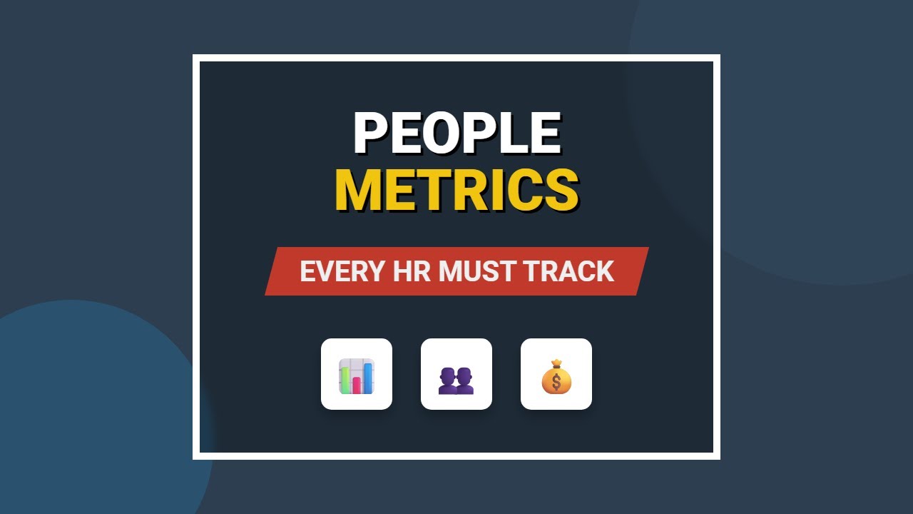 People Metrics Explained: Attrition, Engagement & Productivity 📊 - YouTube