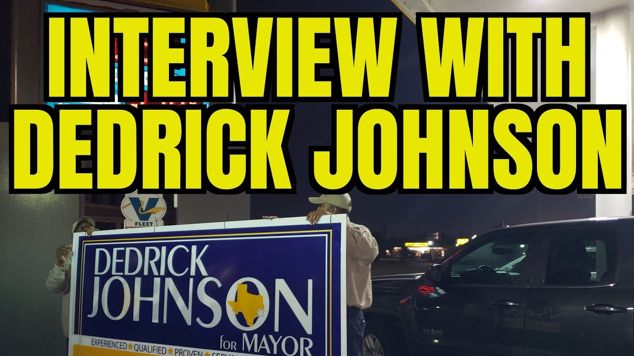 Interview With Dedrick Johnson. Candidate For Mayor of Texas City, Tx ...