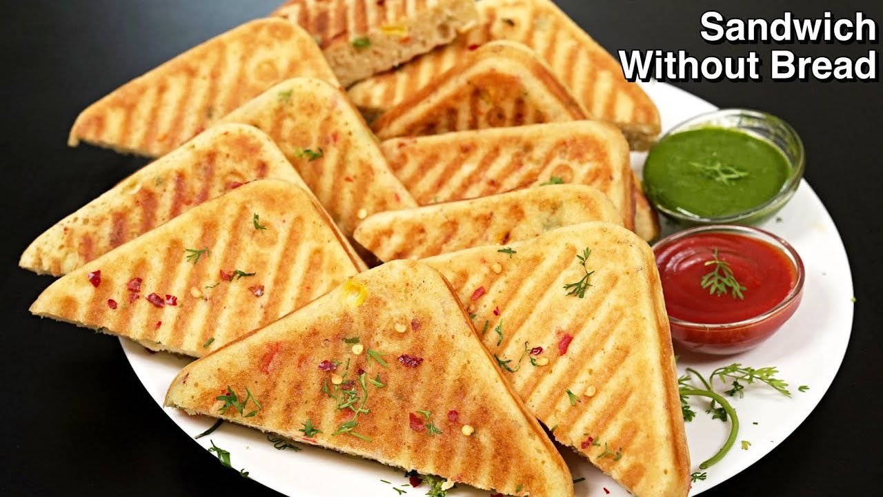 Sandwich Without Bread - Healthy Snack | No Bread Sandwich - YouTube