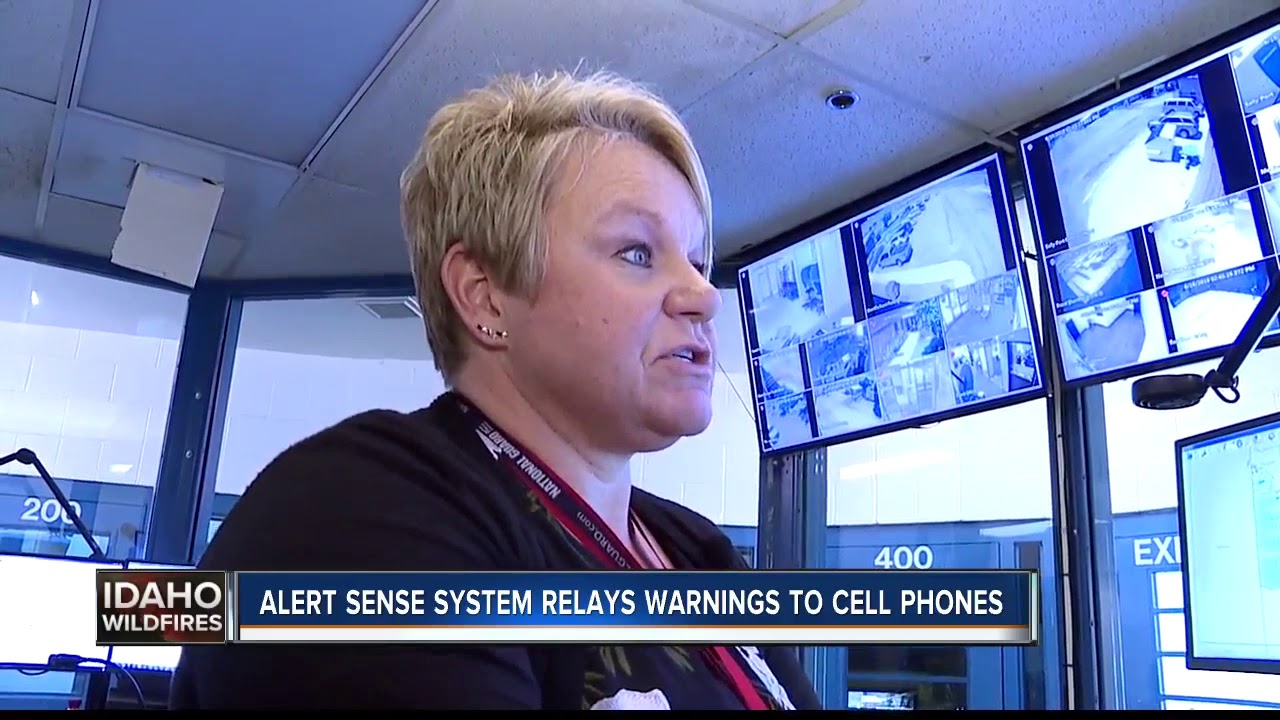 Alert sense system relays warnings to cell phones - YouTube