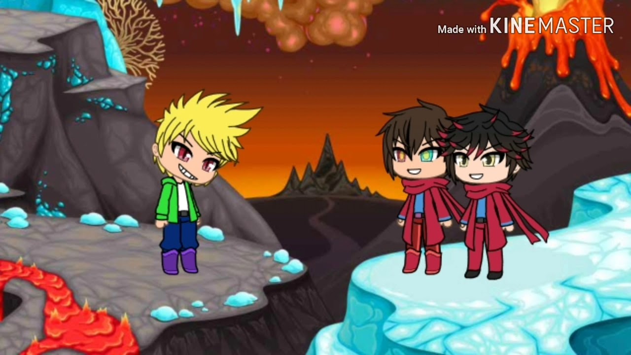 GOKU VC TA BEM EP 11×2 DE DRAGON BALL GACHA LIFE - YouTube