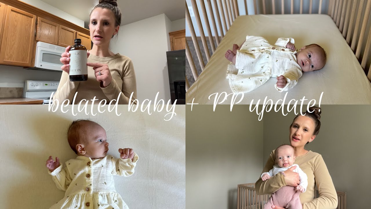 1 month baby + PP update! - YouTube