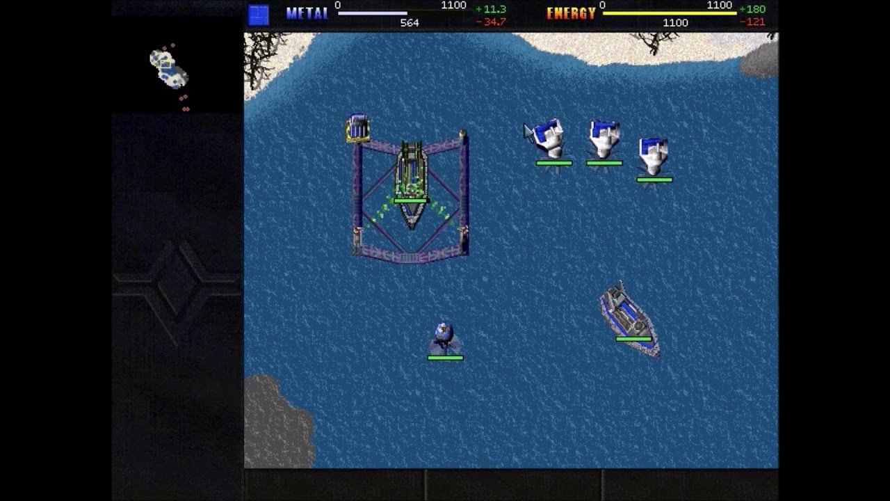 Total Annihilation, Arm campaign, Mission 6, Hard difficulty - YouTube