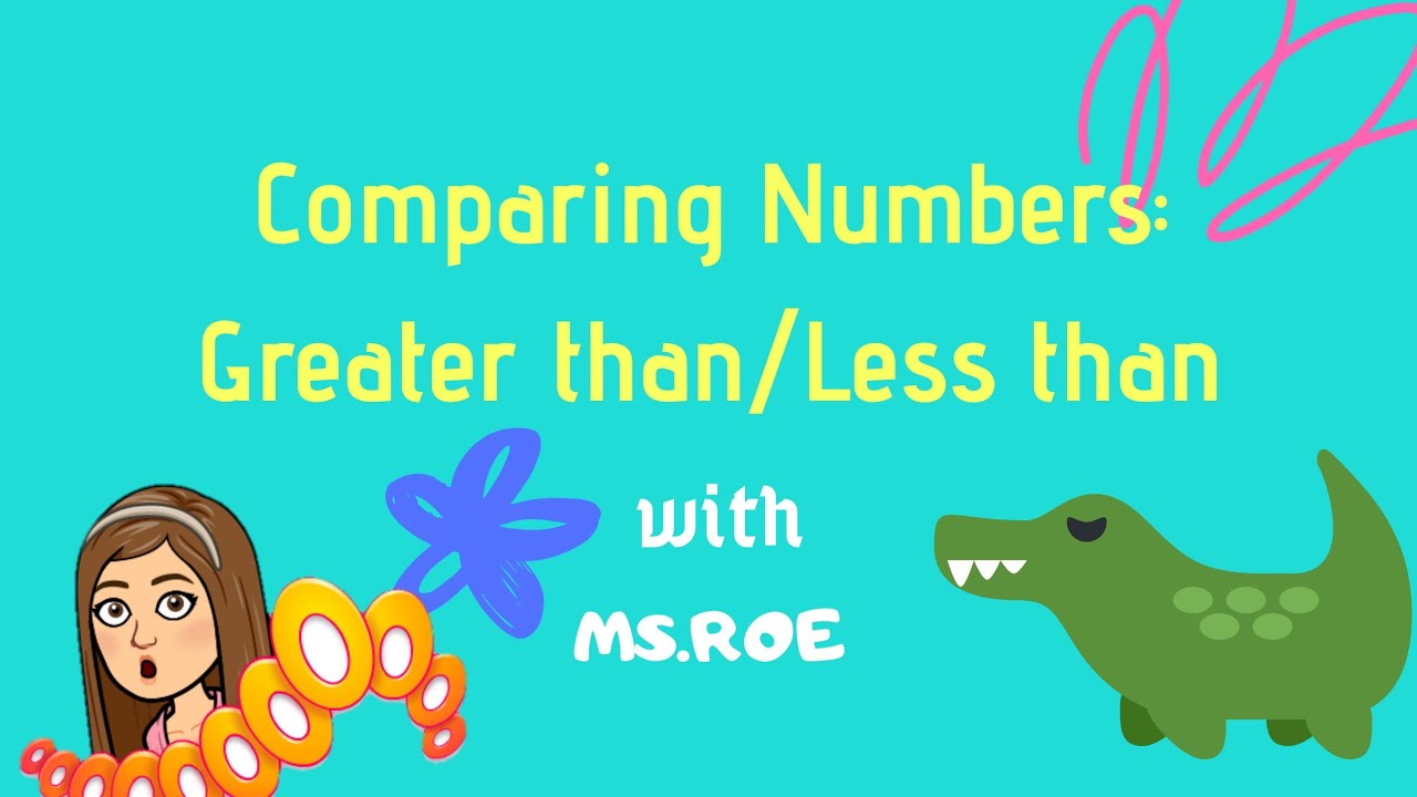 Comparing Numbers Clipart