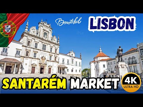 Portugal,Santarém🇵🇹 Market:Fresh Produce, Local Flavors &Vibrant,Culture!#portugal #travel #europe
