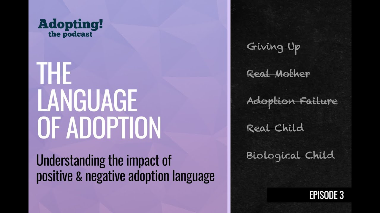 Using Positive Adoption Language: "Give Up A Baby" And Other Common Negative Adoption ...