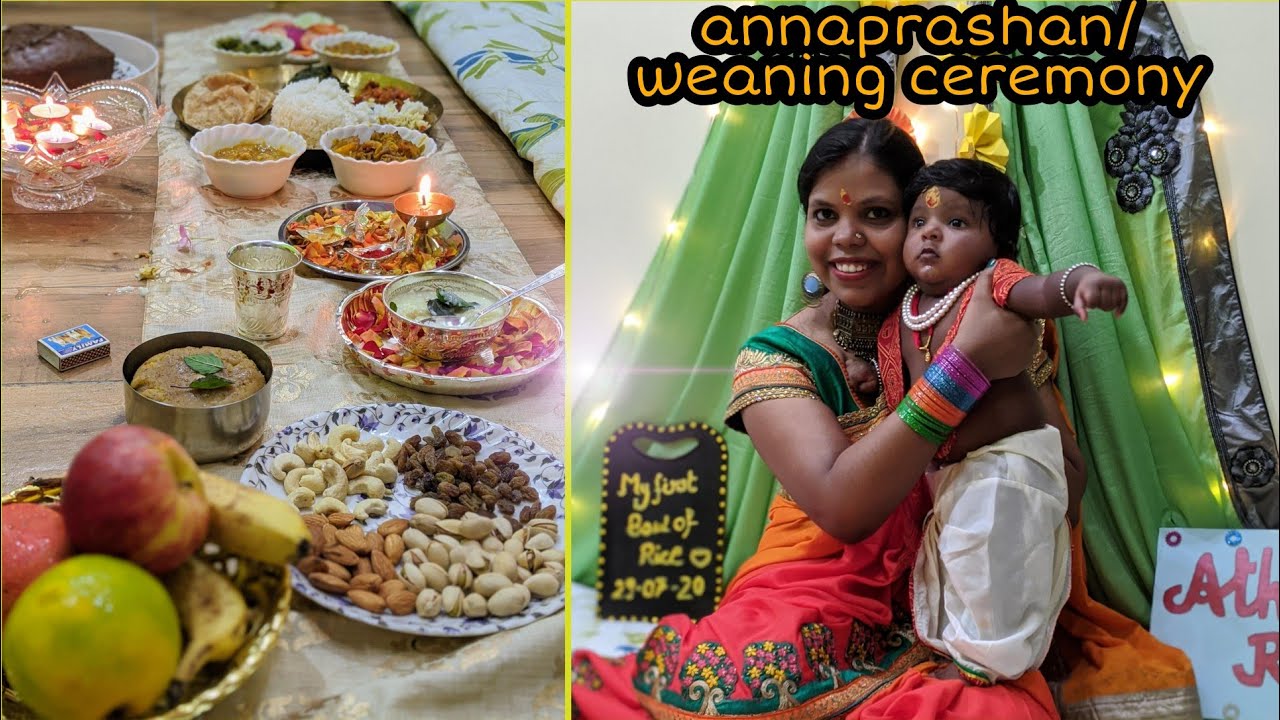 Annprashan Sanskar | Weaning Ceremony | Rice Ceremony | Easy Decoration ...