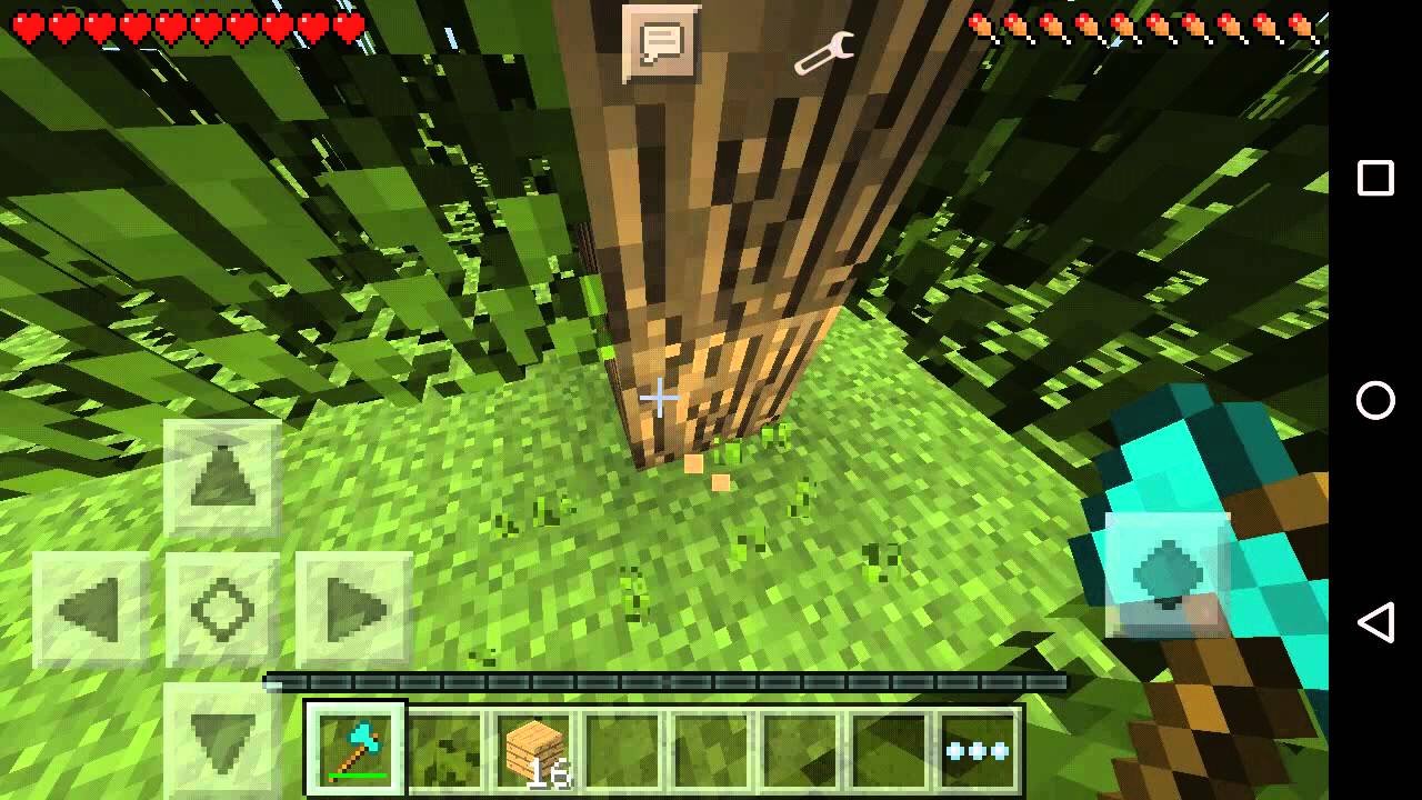 Minecraft PE - Mod Timber Lenhador - YouTube