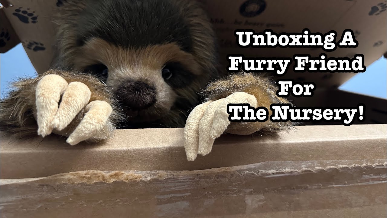 Unboxing A Realistic Furry Baby For The Dolly Nursery! Charlie Bears ...