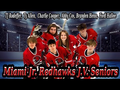 Miami Jr Redhawks JV 2022-23 Senior Night Tribute Video - YouTube