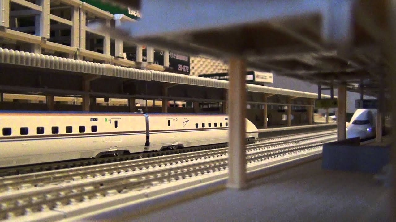 Nゲージ（KATO）E4系Max 走行動画集 [E7系の走行動画付] - YouTube