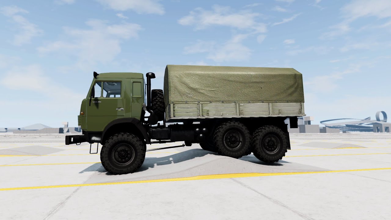 BeamNG Drive - Military Truck Suspension Testing G29 Gameplay 🔥 - YouTube