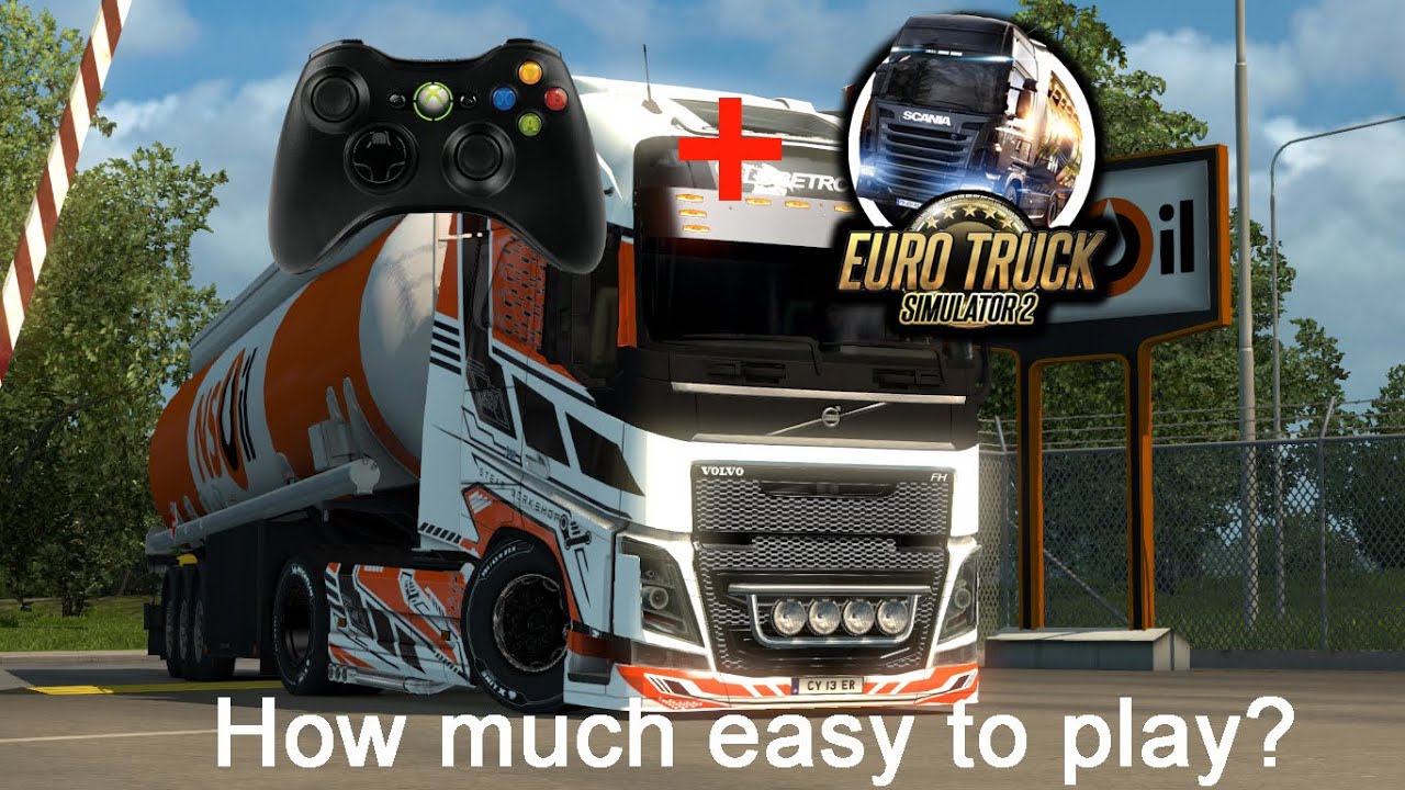 How to play ETS2 with Gamepad ! II Gameplay with Controller on PC II ...