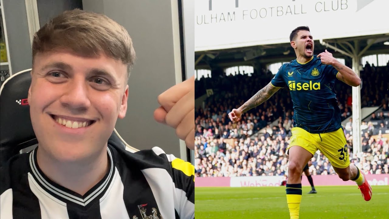 *BRUNO G WINNER!!!* NEWCASTLE VS FULHAM! 0-1! - YouTube