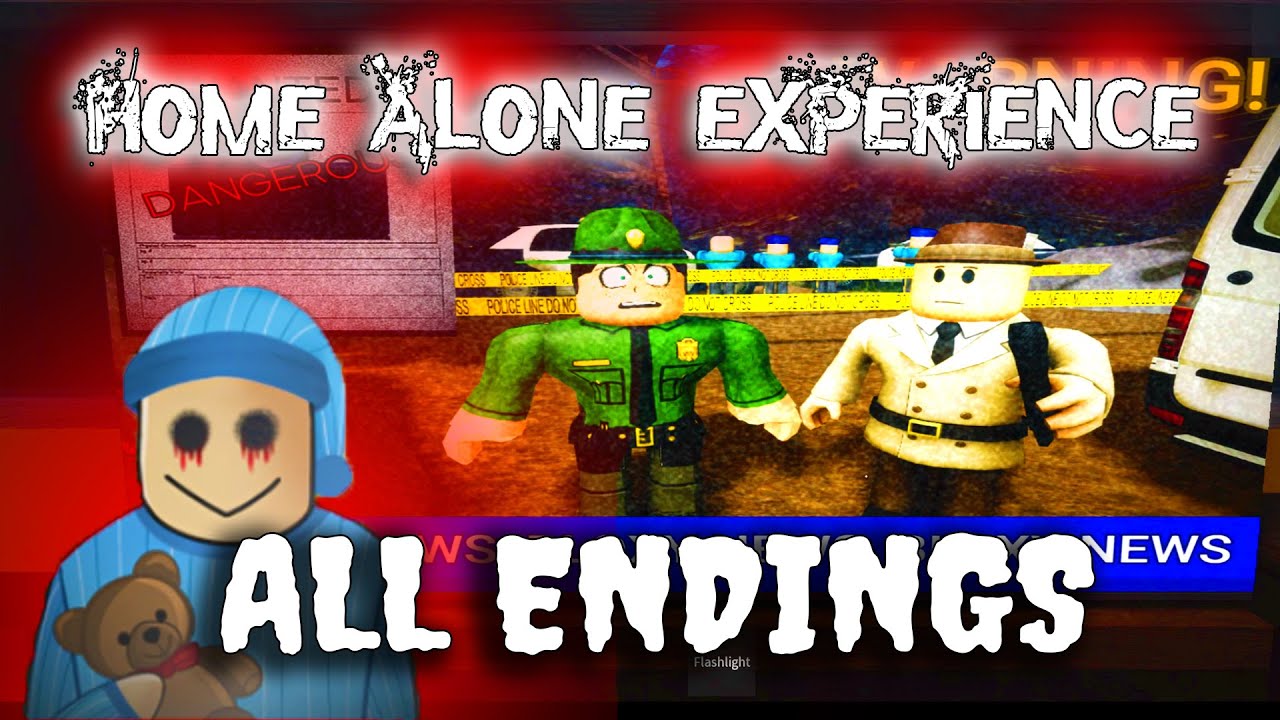Home Alone Experience📺 - ALL Endings [Full Walkthrough] Roblox - YouTube