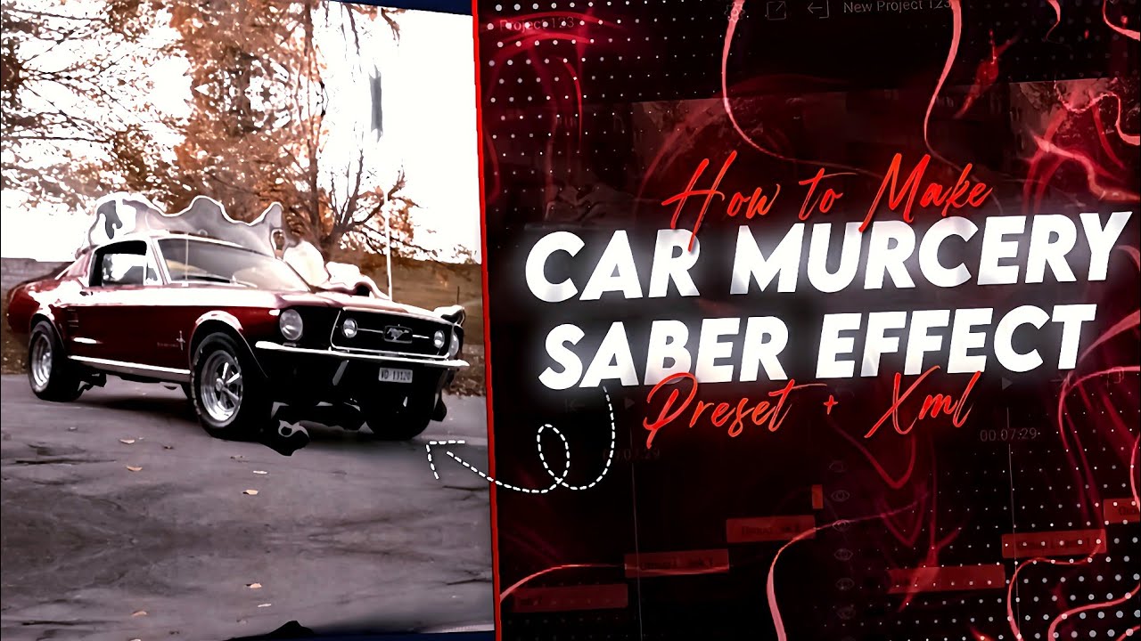 Trending Car Mercury Saber Effect [ Tutorial + Preset ] in # ...