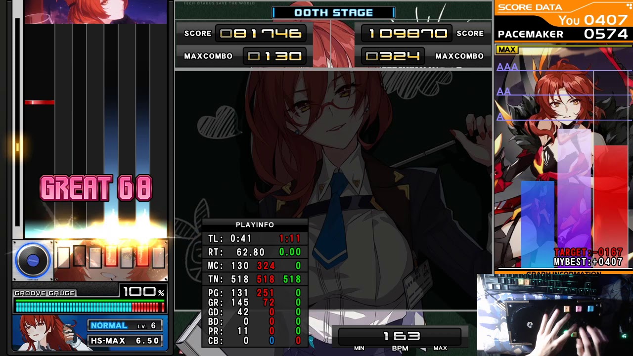 Beatmania IIDX mini controller test - YouTube