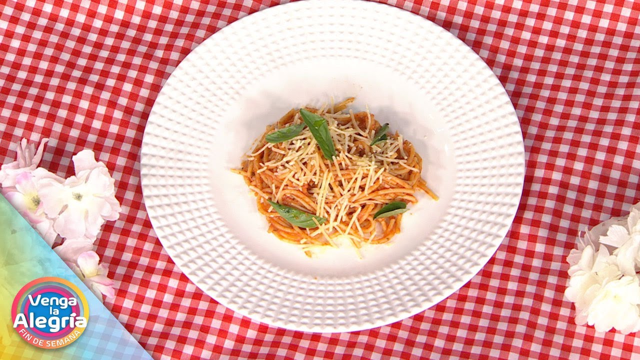 Receta: Prepara una deliciosa "Pasta a la vodka". | Venga La Alegría ...
