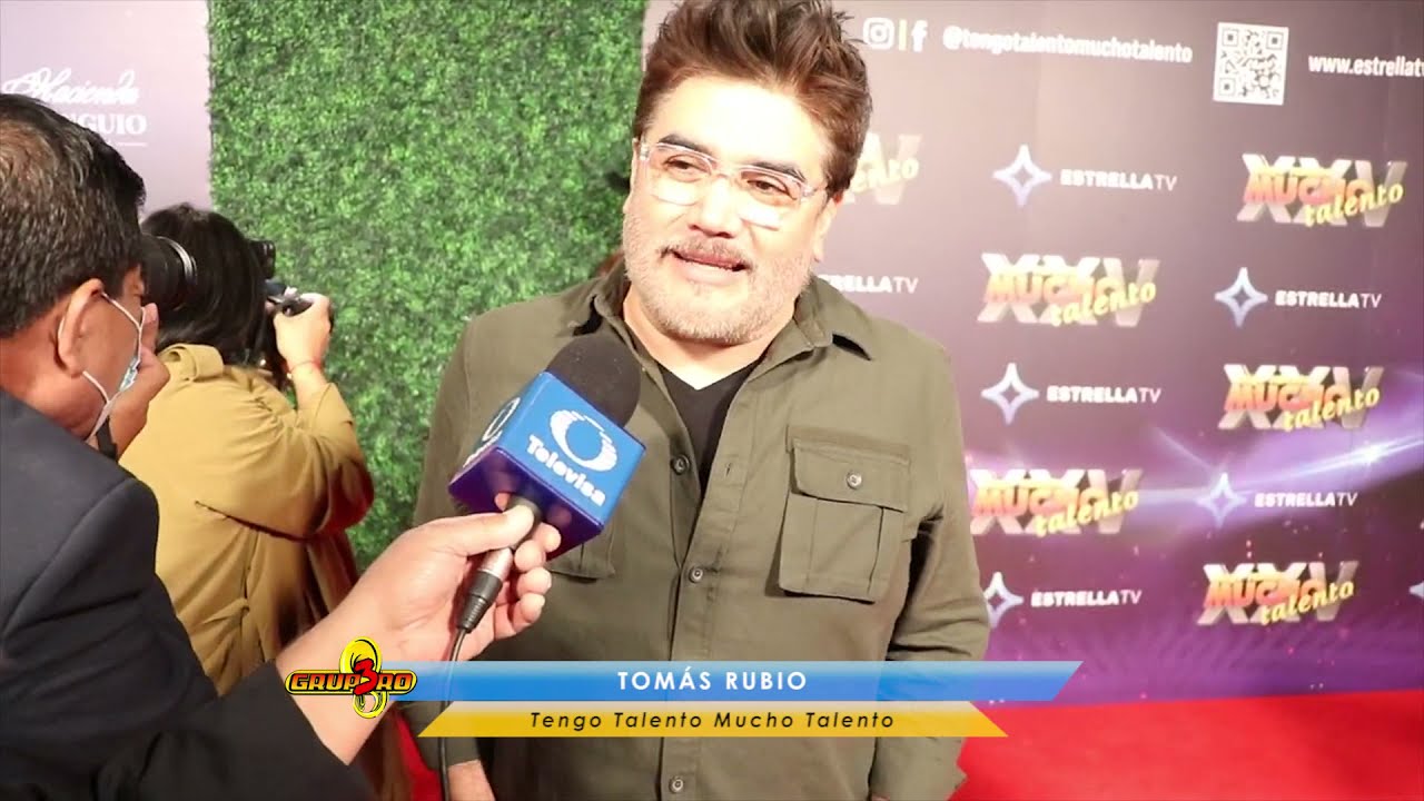 TOMAS RUBIO - Tengo talento mucho talento - Entrevista por Felix Castillo 3 GRUPERO Televisa ...