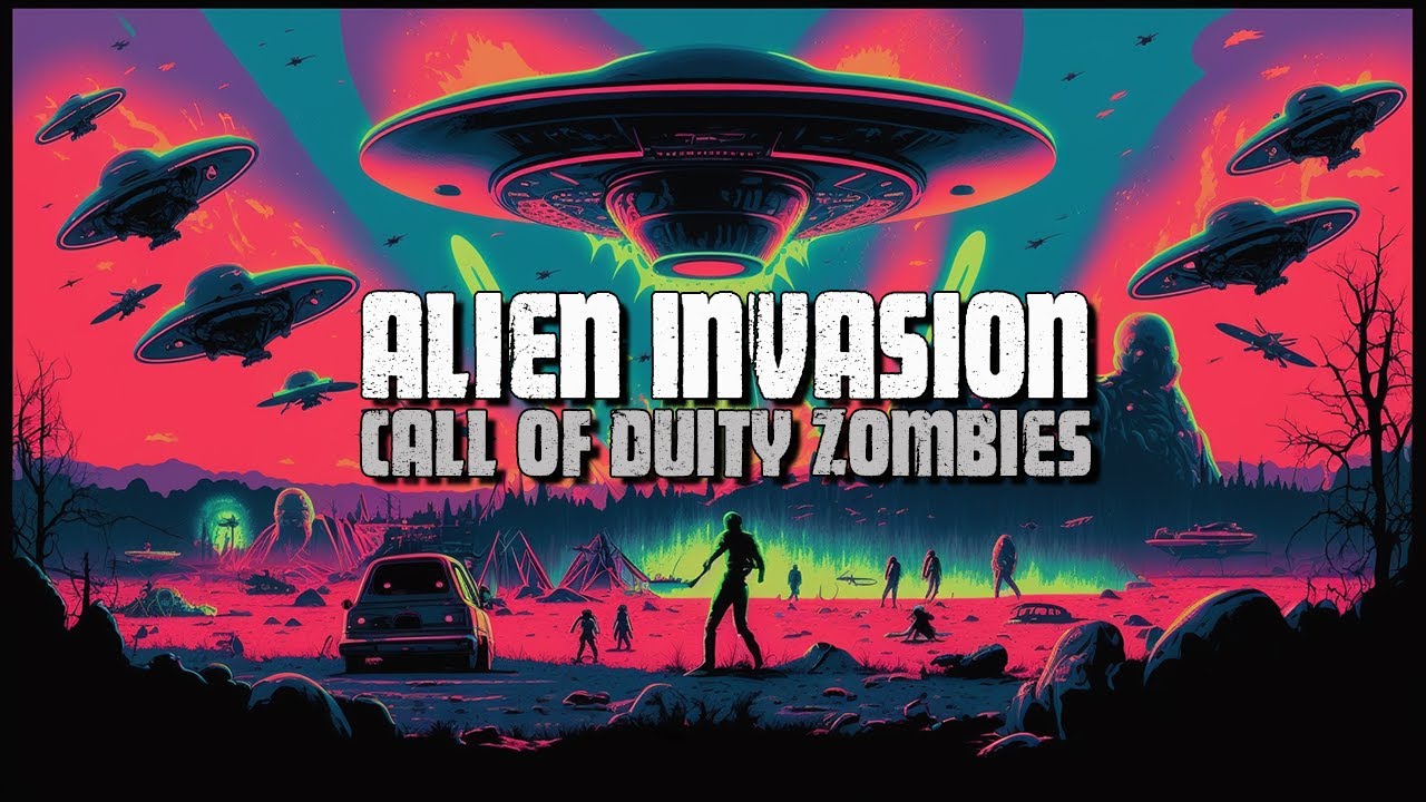 ALIEN INVASION ZOMBIES (Call of Duty Zombies) - YouTube