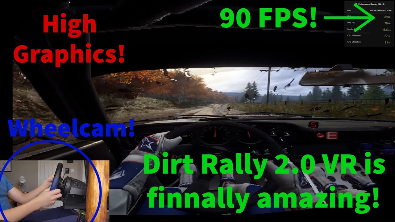 Dirt Rally 2.0 FINALLY RUNS WELL IN VR! (Ultimate performance mod ...