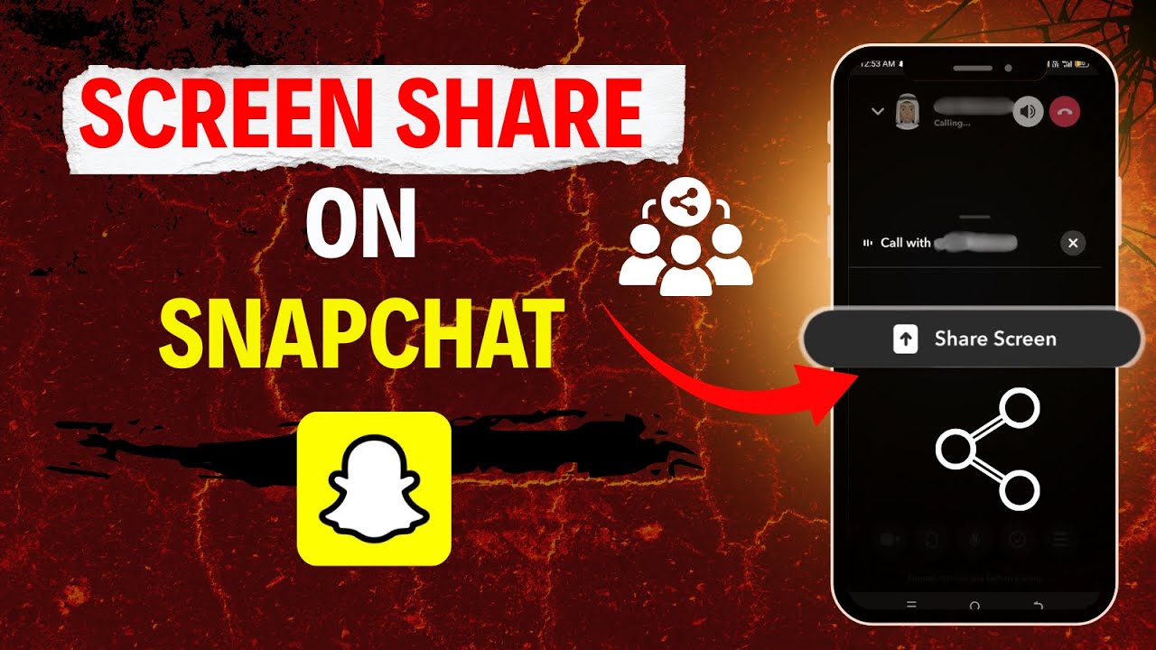 How to Share Screen on Snapchat Call with Audio on Android | Enable ...