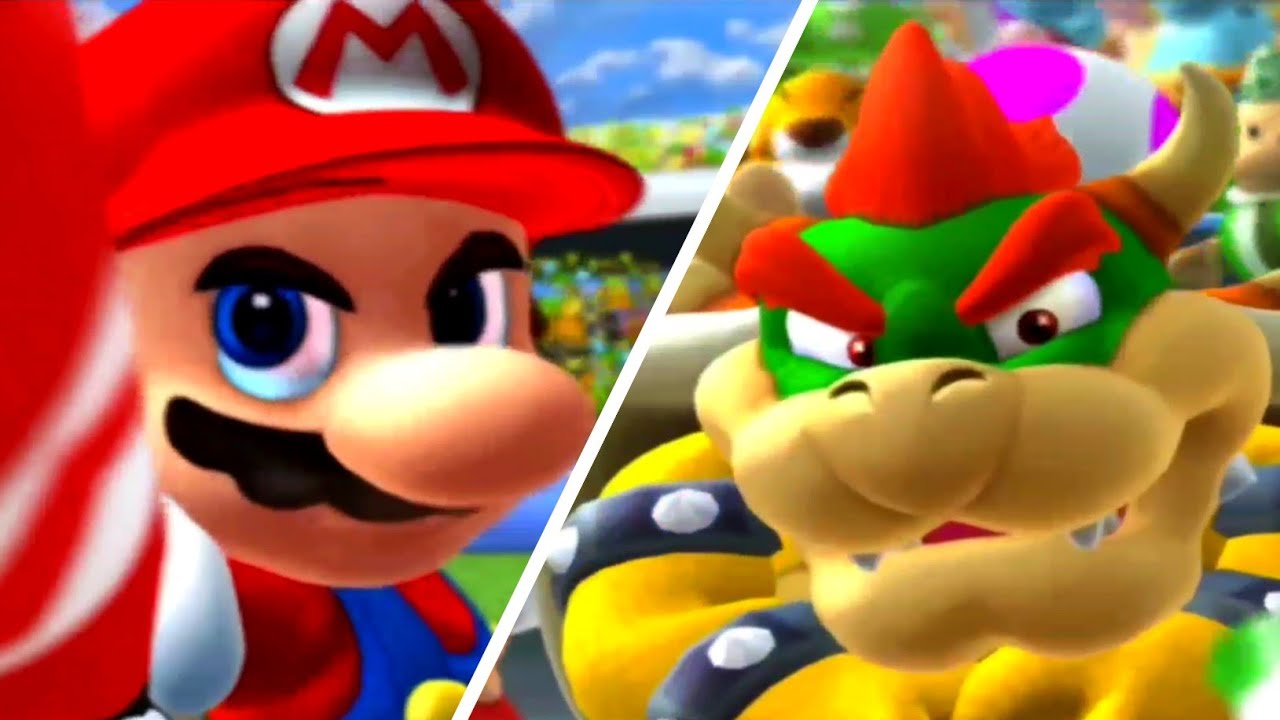 Mario Superstar Baseball Walkthrough - Mario vs Bowser - YouTube