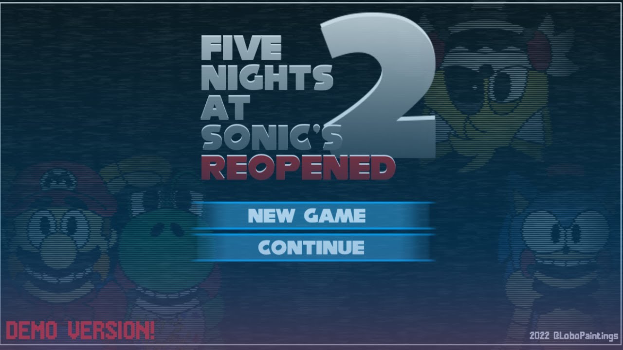 Fizeram um REMAKE INCRIVEL de FNAS 2 (Five Nights at Sonic´s 2 Reopened ...