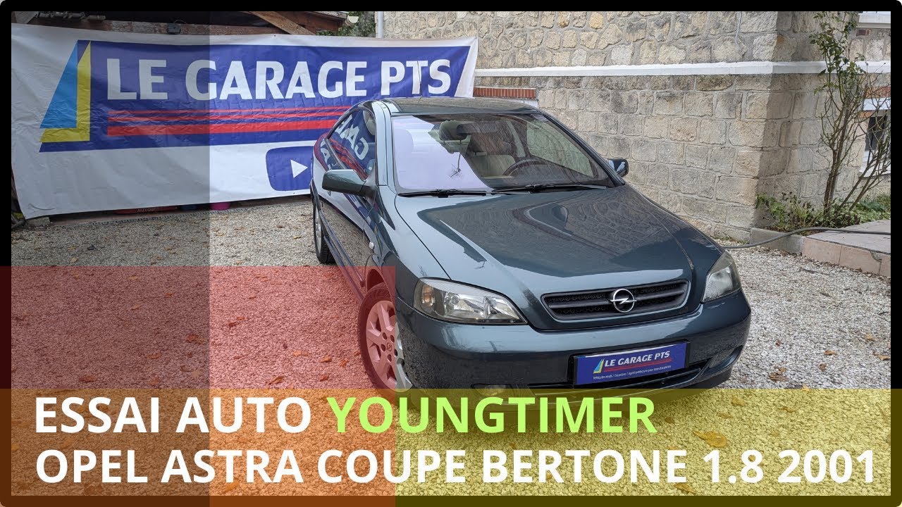 TEST AUTO YOUNGTIMER - OPEL ASTRA COUPE BERTONE 1.8 125cv - 2001 - YouTube