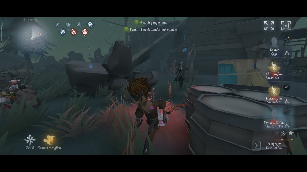 "Nabrakin Hunter" Wildling Gameplay Identity V #3 | Feat. TheHarryTA ...