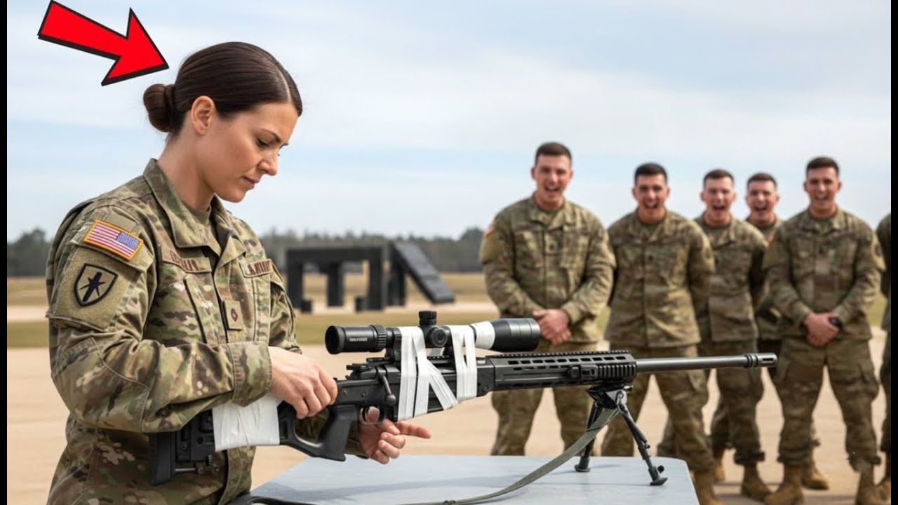 They Broke Her Sniper Rifle, So She Fixed it By Herself and Hit 99 ...