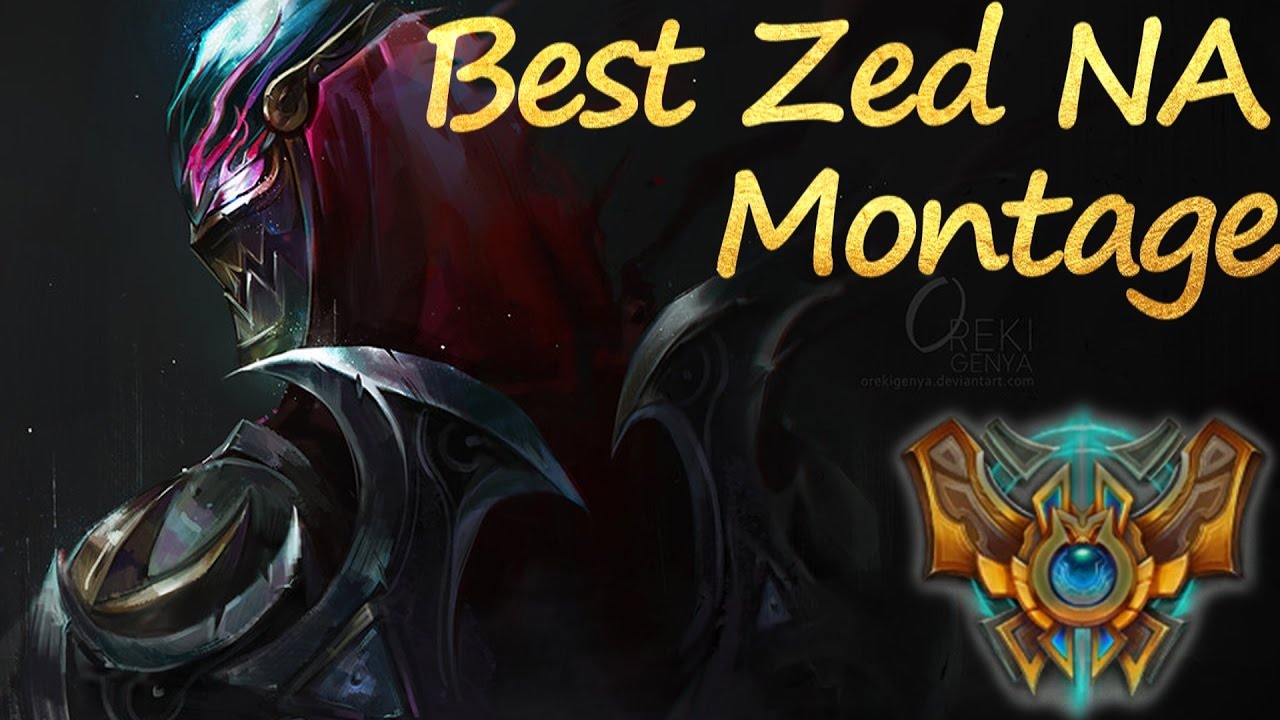 RANK 1 ZED NA | LL Stylish Zed Montage 2017 | League of Legends - YouTube