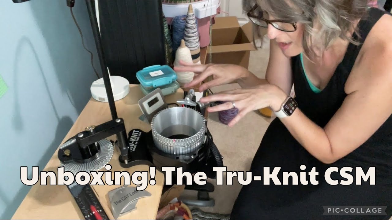 Unboxing the Tru-Knit CSM! - YouTube