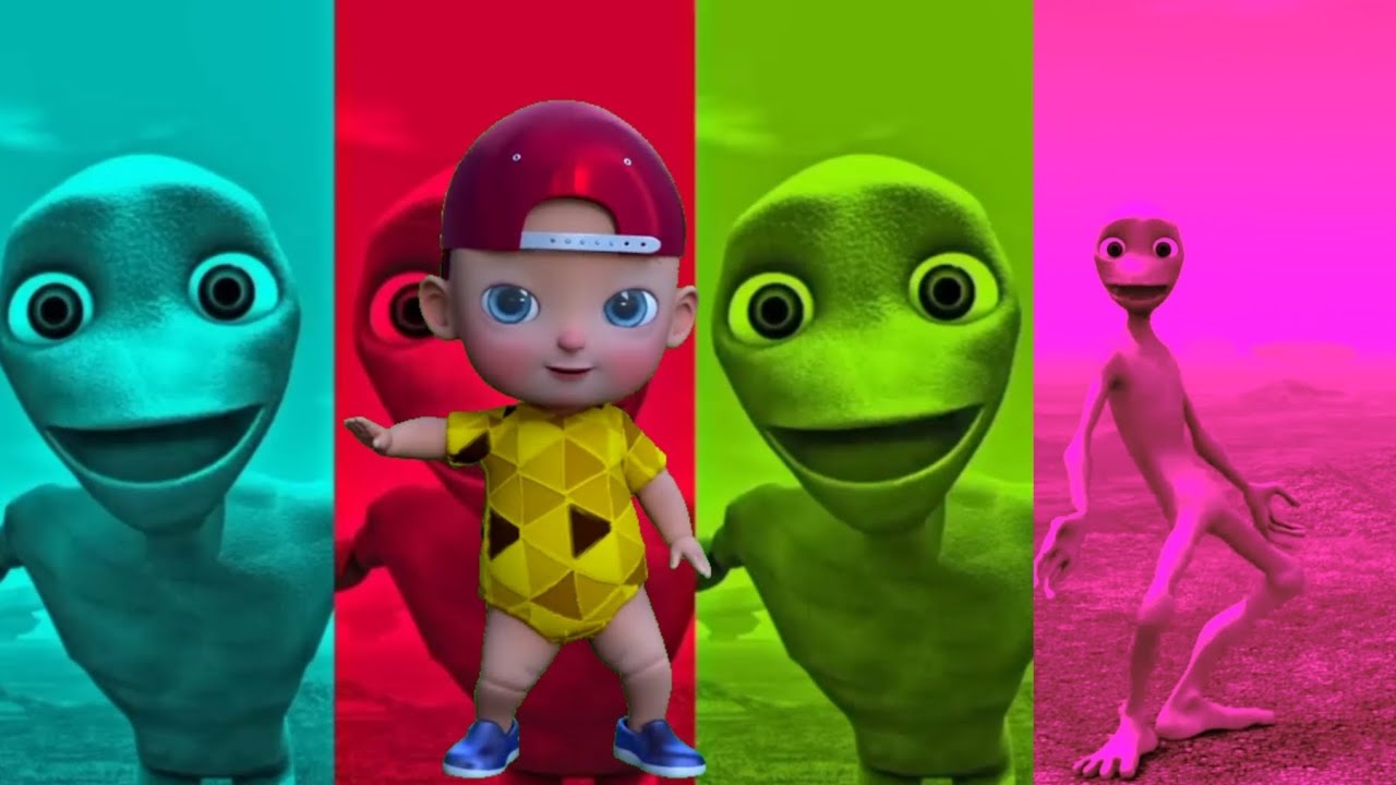 Four Dame Tu Cosita Aliens Grooving To Dami Toko Sita Song New | Dame ...